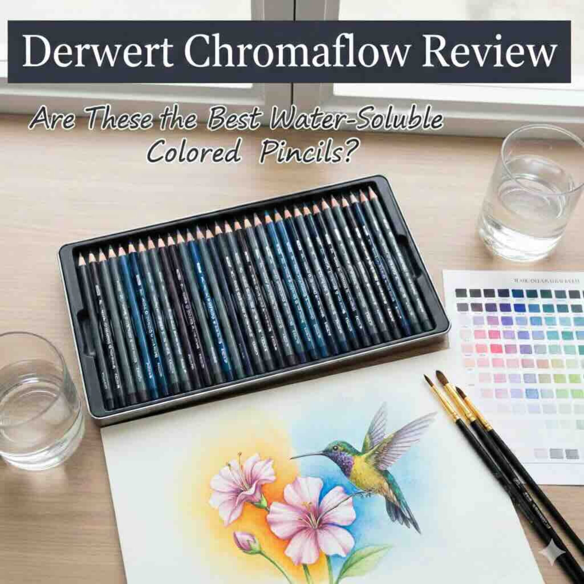 Derwent Chromaflow Review: Best Professional Coloured Pencils?
